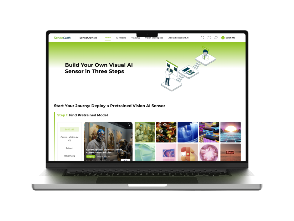 SenseCraft AI 平台 | Seeed Studio
